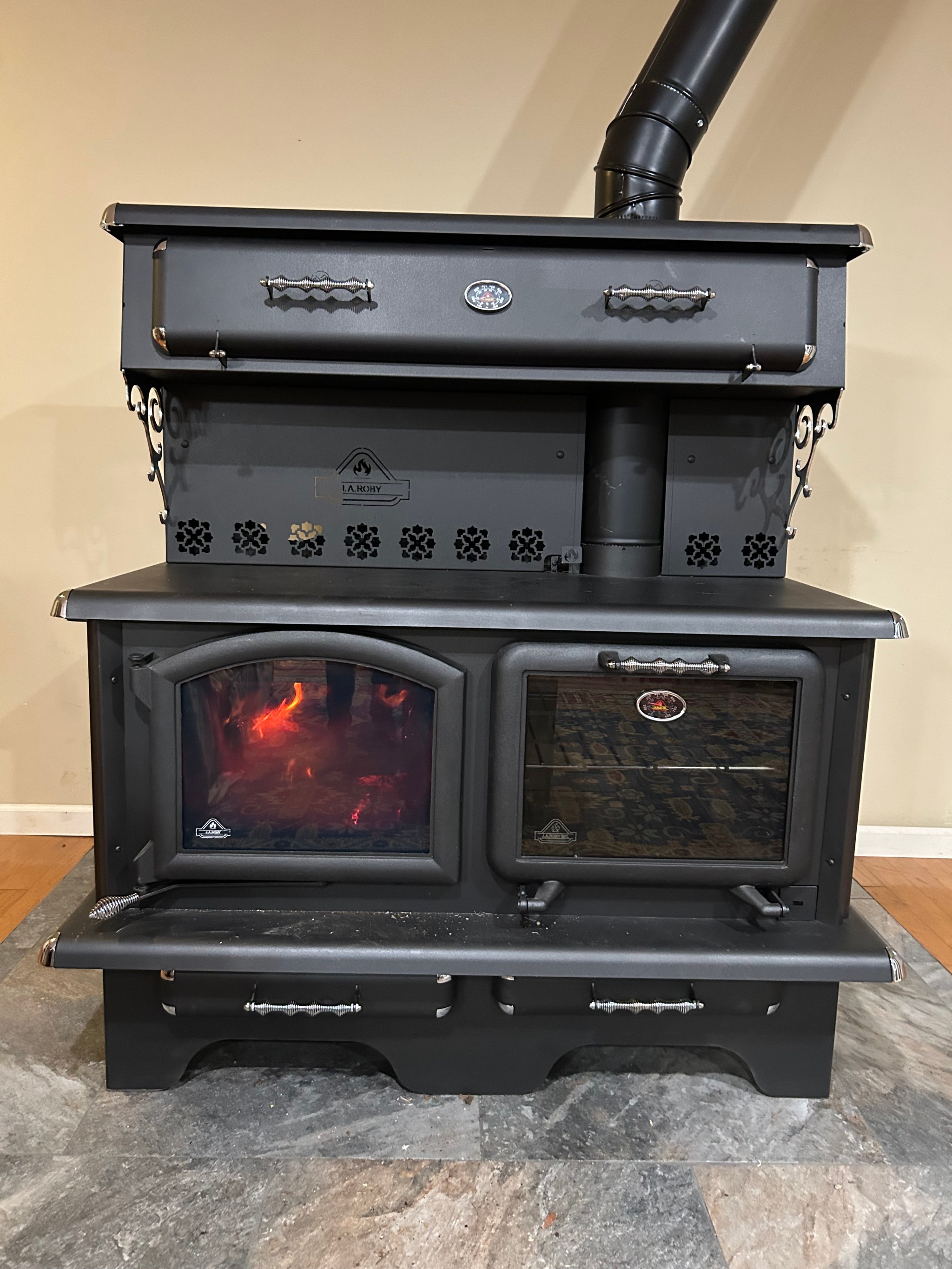 6 Things You Will Need To Install A Wood Cook Stove – Cozy Kitchen Wood ...