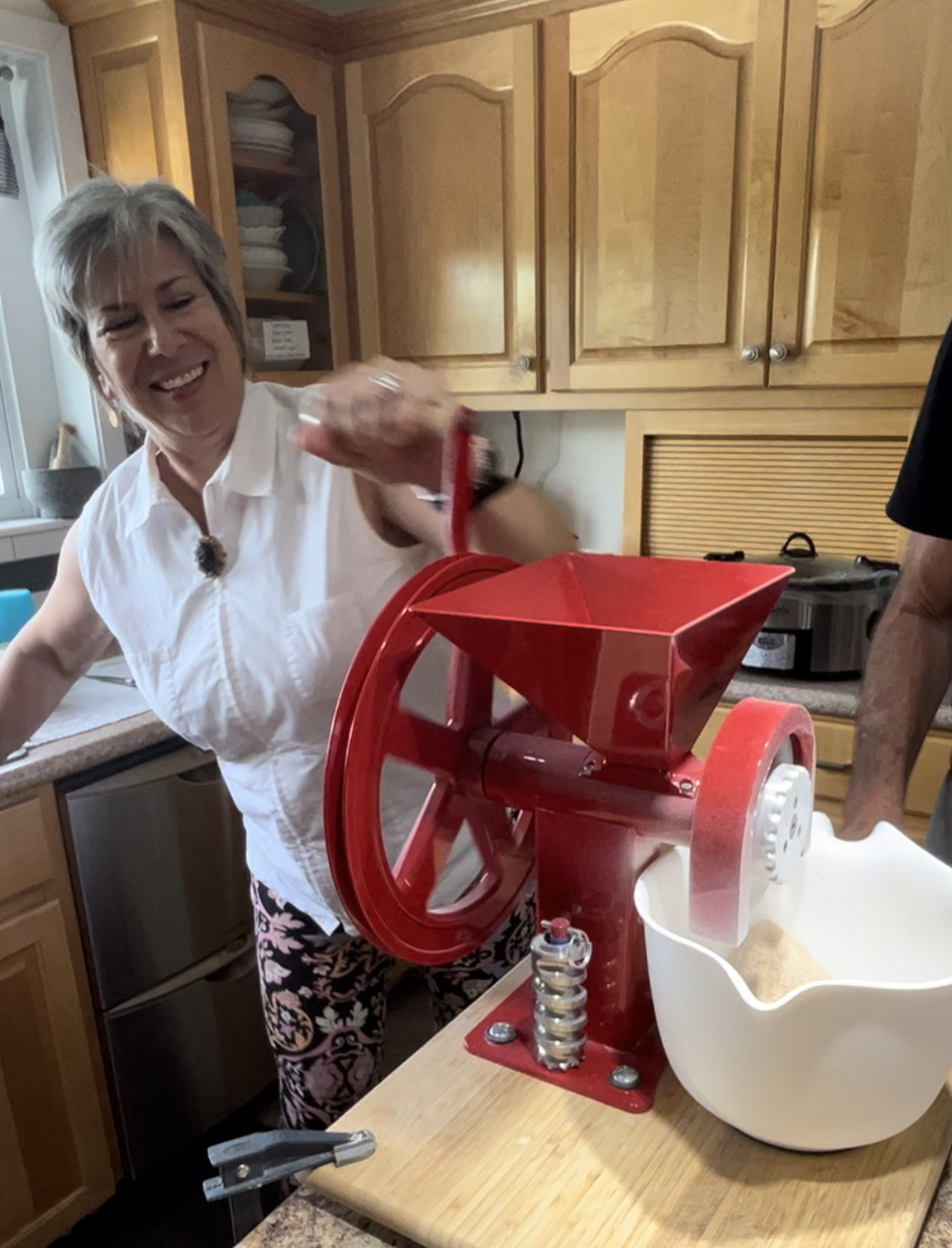 Milling Wheat Berries for Whole Wheat Bread – Cozy Kitchen Wood Stove